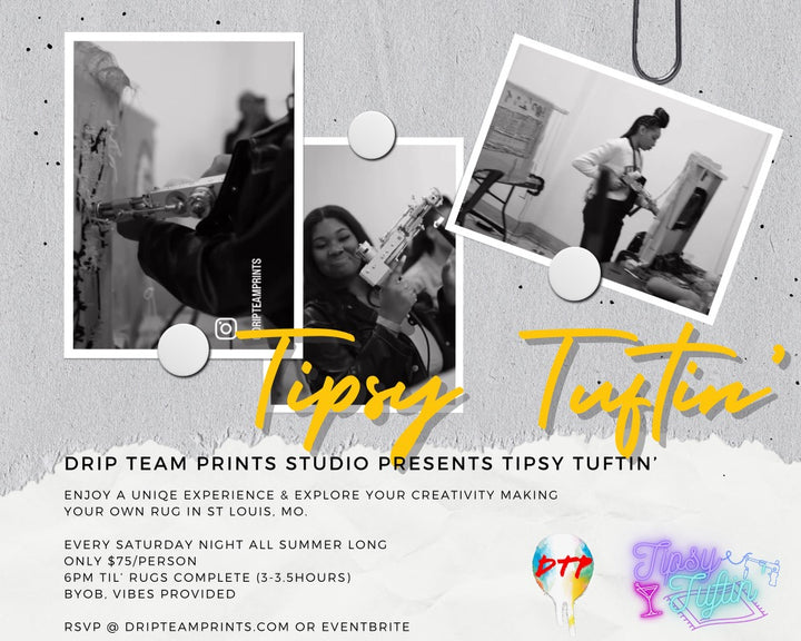 Tufting Clases – Drip Team Prints
